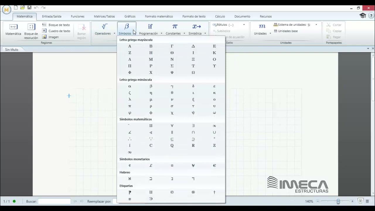MATHCAD - ENTORNO MATHCAD - SESION 01 - YouTube