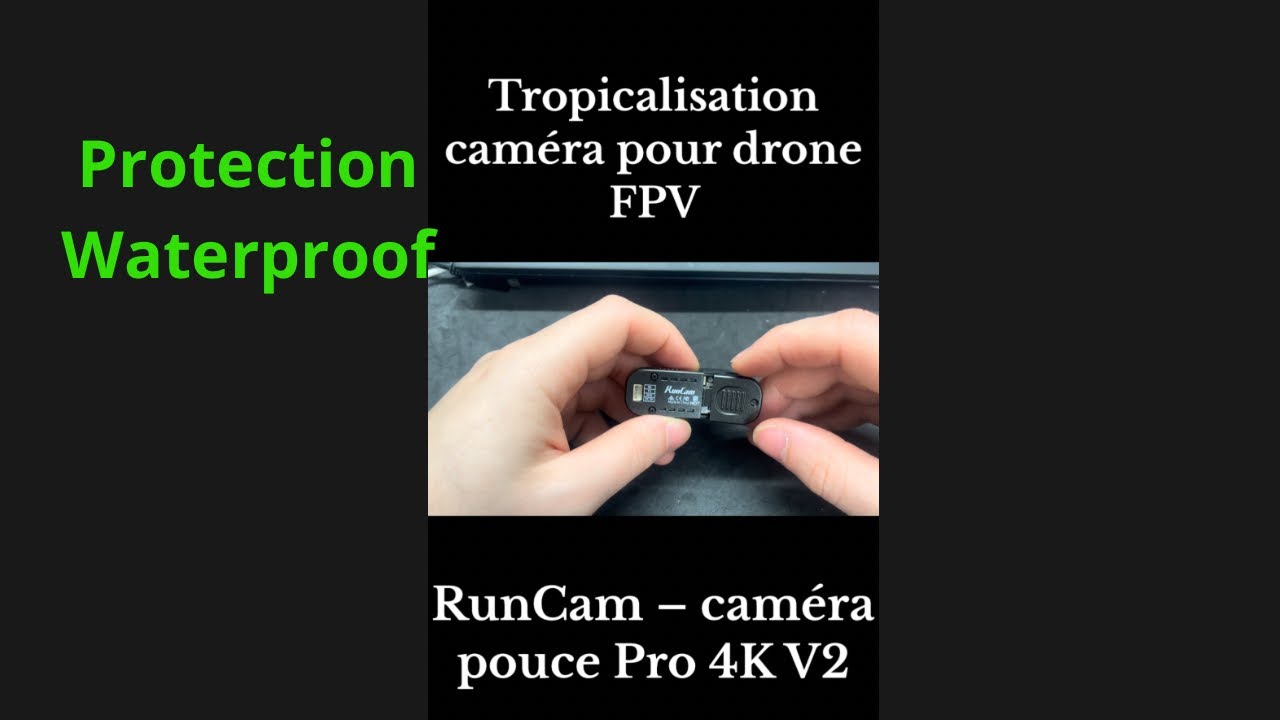 Tropicalisation caméra de drone fpv Caméra Thumb Pro V2 - RunCam - YouTube