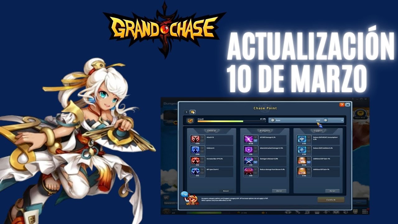 Grand Chase Classic - Actualización 10 de Marzo (Rin y Chase Level ...