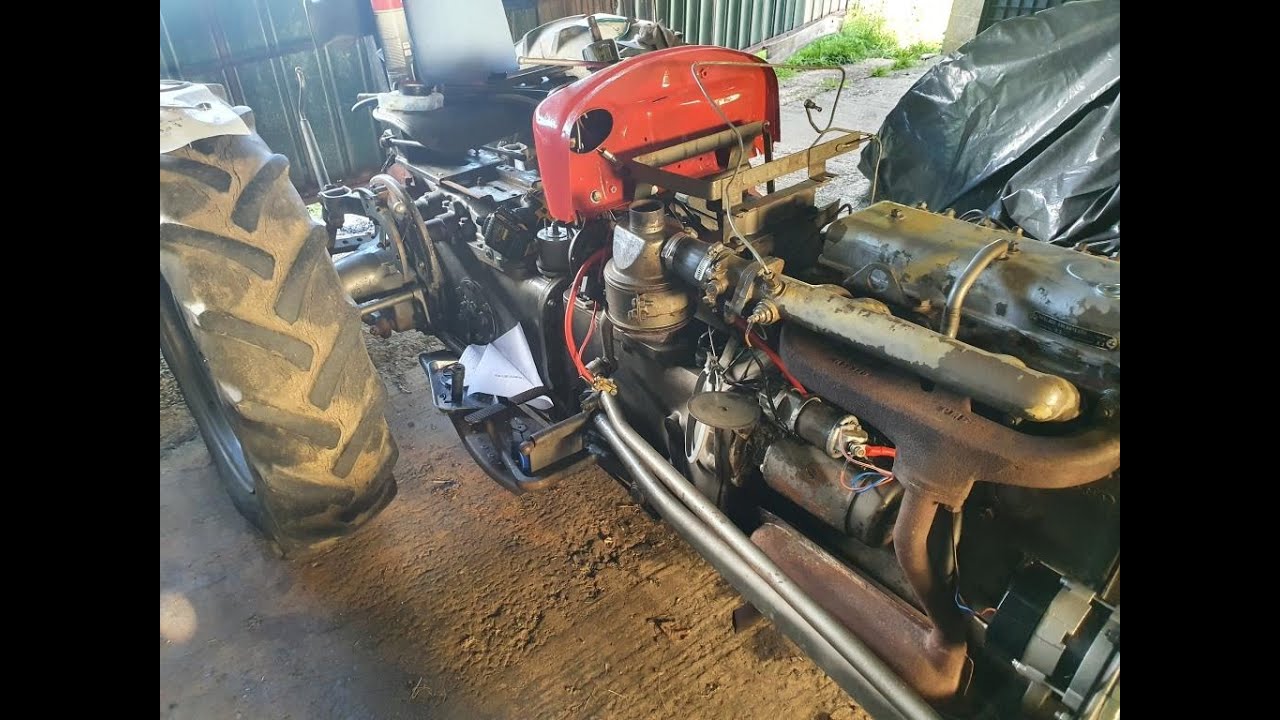 Massey Ferguson 35 835 Dash Installation Overview Gauges, Wiring, Throttle Rod, Overall Update ...