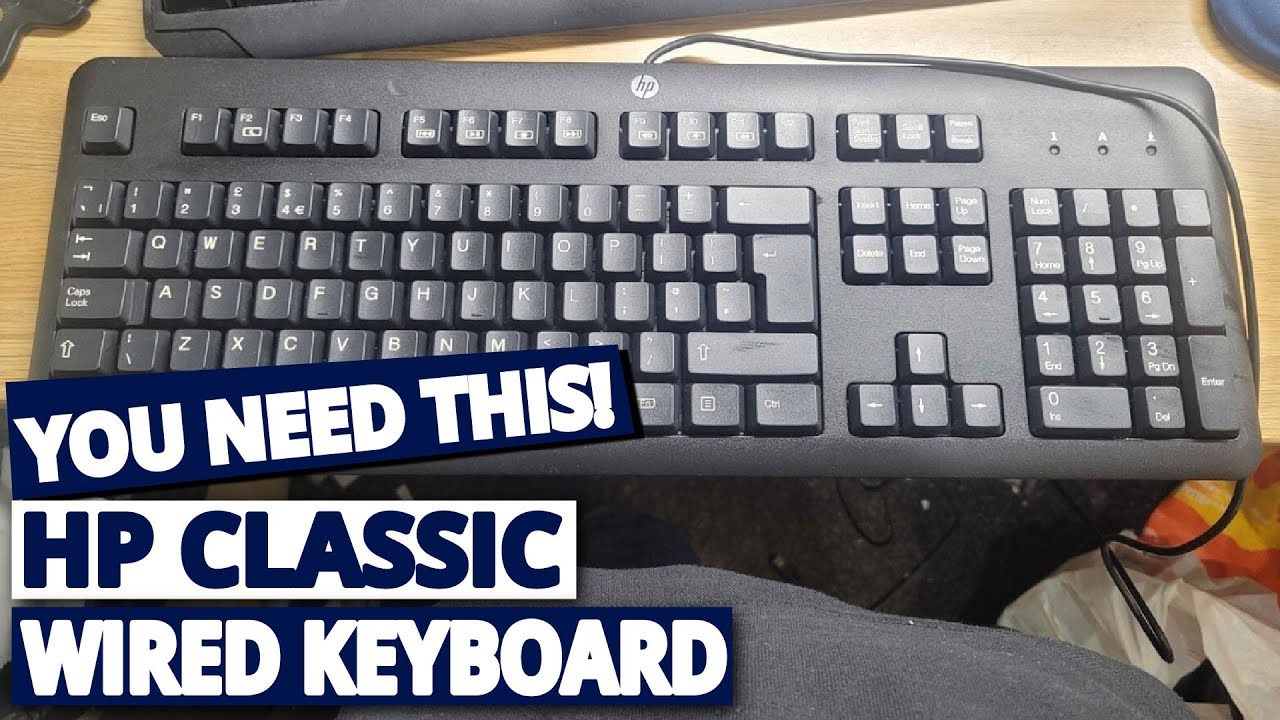HP Classic Wired Keyboard Review (2026) | The Best Keyboard Under $20 ...
