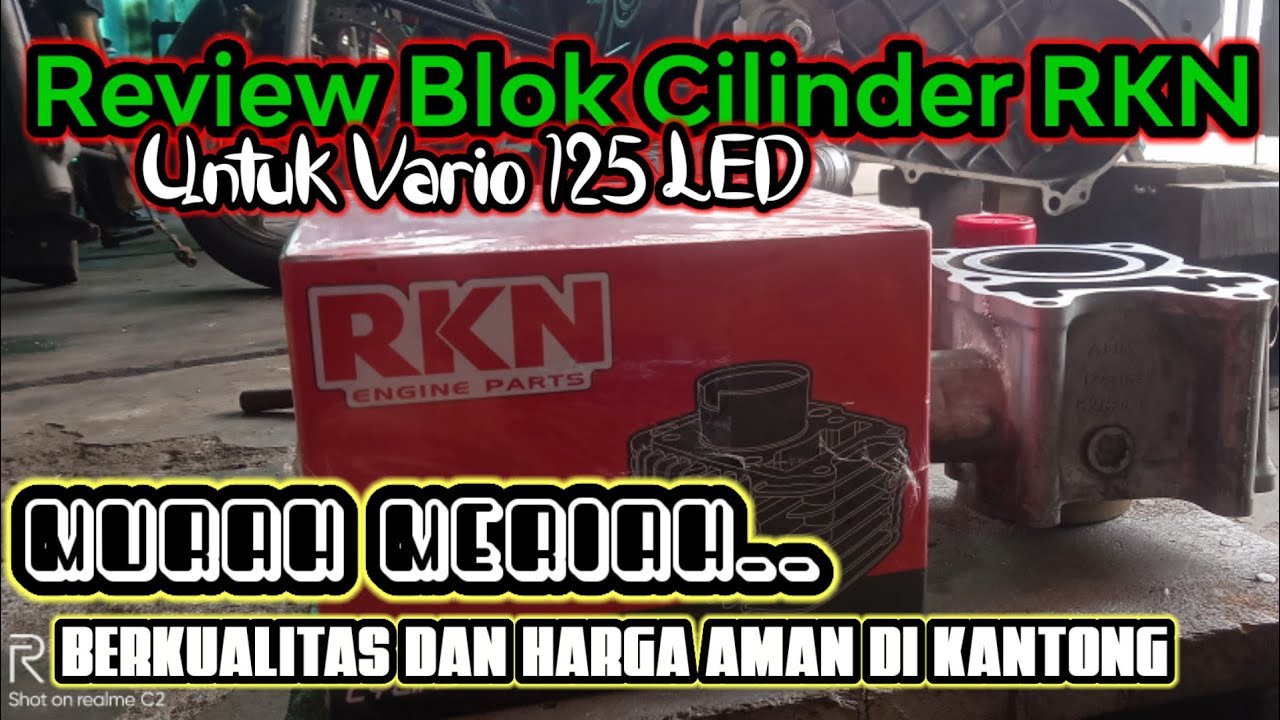 Review Blok piston Rkn buat Vario 125Led. - YouTube