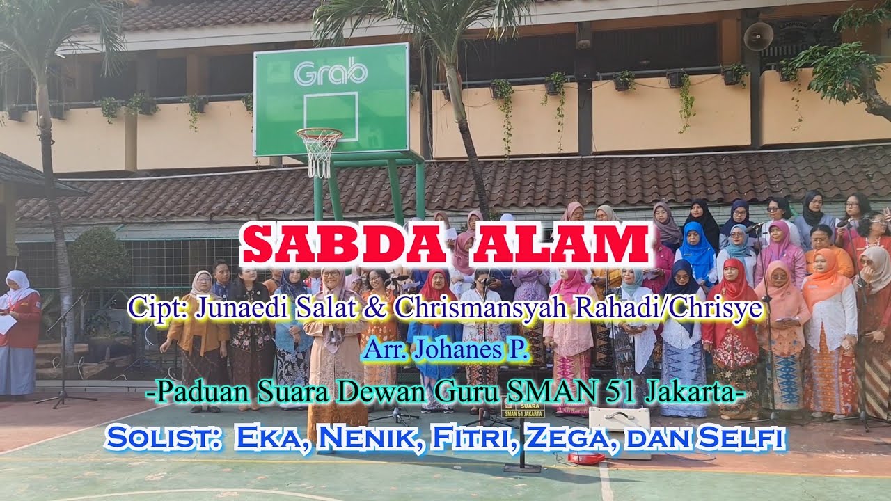 SABDA ALAM - PS. Dewan Guru ft. Eka, Nenik, Fitri, Zega, dan Selfi (Peringatan Hari Guru 25/11 ...