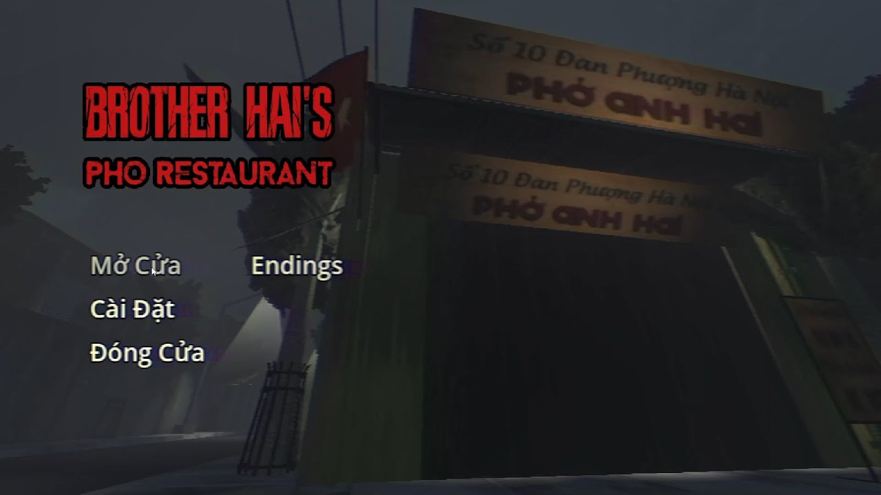Brother Hai's Pho Restaurant - Walkthrough True Ending - YouTube
