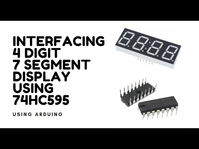 Controlling Segment Display Using Arduino And 74HC595, 53% OFF Controlling Segment Display Using Arduino And 74HC595, 53% OFF