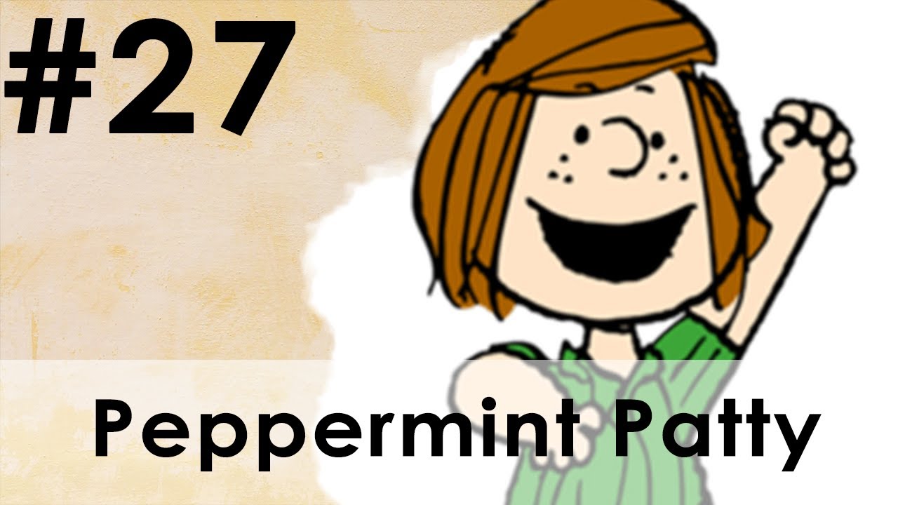 Drawing No. 27: Drawing Peppermint Patty from the Comic Strip Peanuts ...