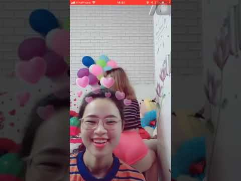 08 Chị em hot girl Kiều Trinh bigo   quẩy lên nào