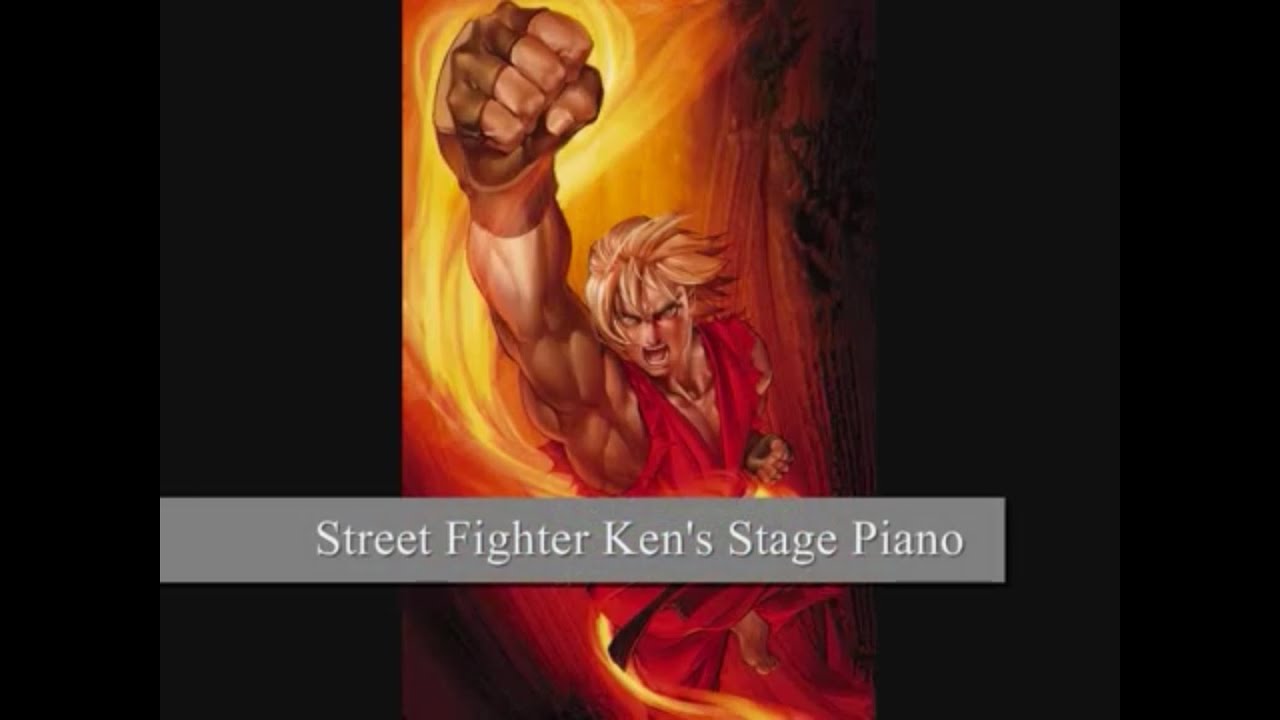 Street Fighter 2 Kens Stage Piano - YouTube