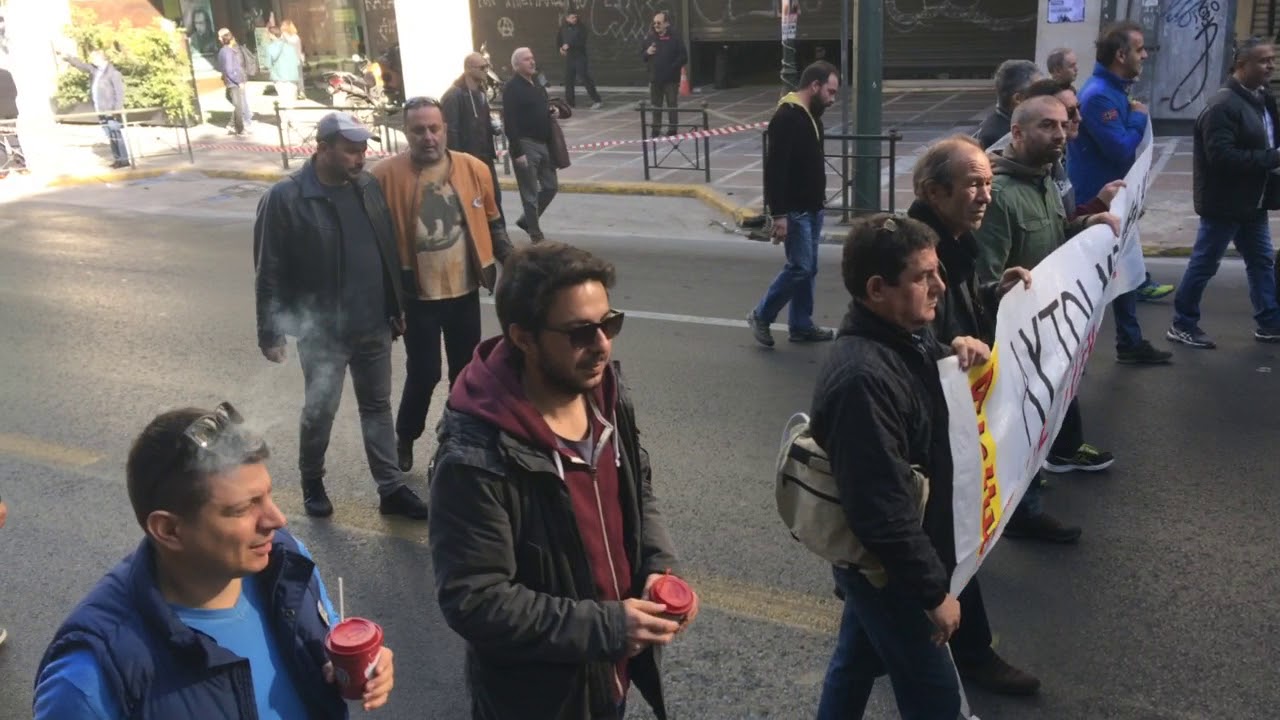 ΣΥΓΚΕΝΤΡΩΣΗ ΚΑΙ ΠΟΡΕΙΑ ΔΙΑΜΑΡΤΥΡΙΑΣ ΓΣΕΕ ΑΔΕΔΥ ΓΕΝΟΠ ΣΤΗΝ ΑΘΗΝΑ 14 ...