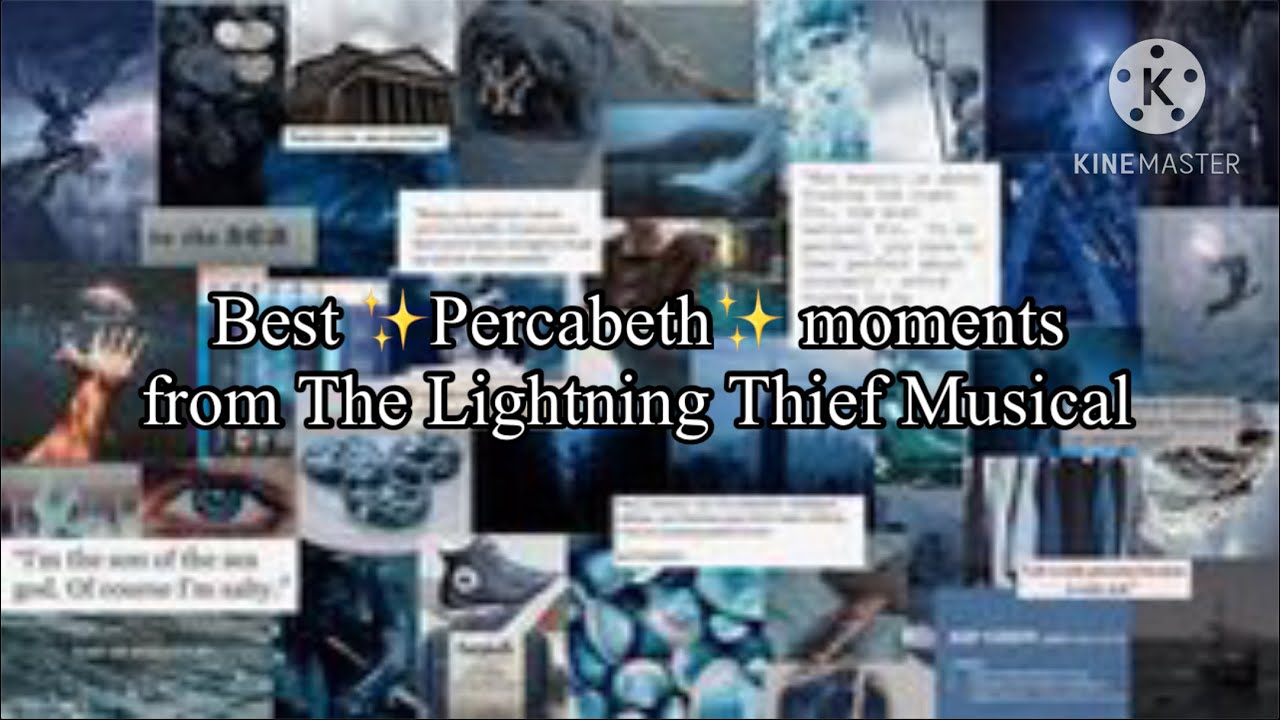 Best Percabeth Moments from The Lightning Thief Musical | Credit to ...