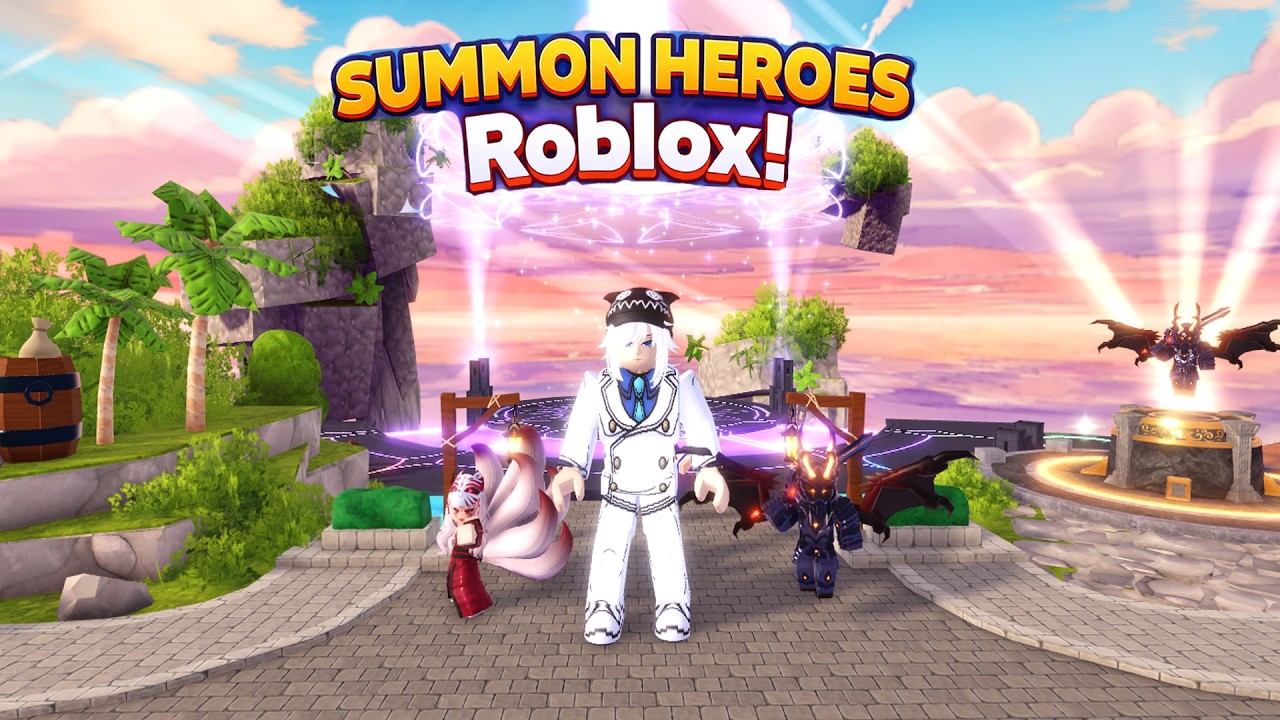 สุ่มตัวละครระดับเทพ! ใน Roblox Summon Heroes - YouTube