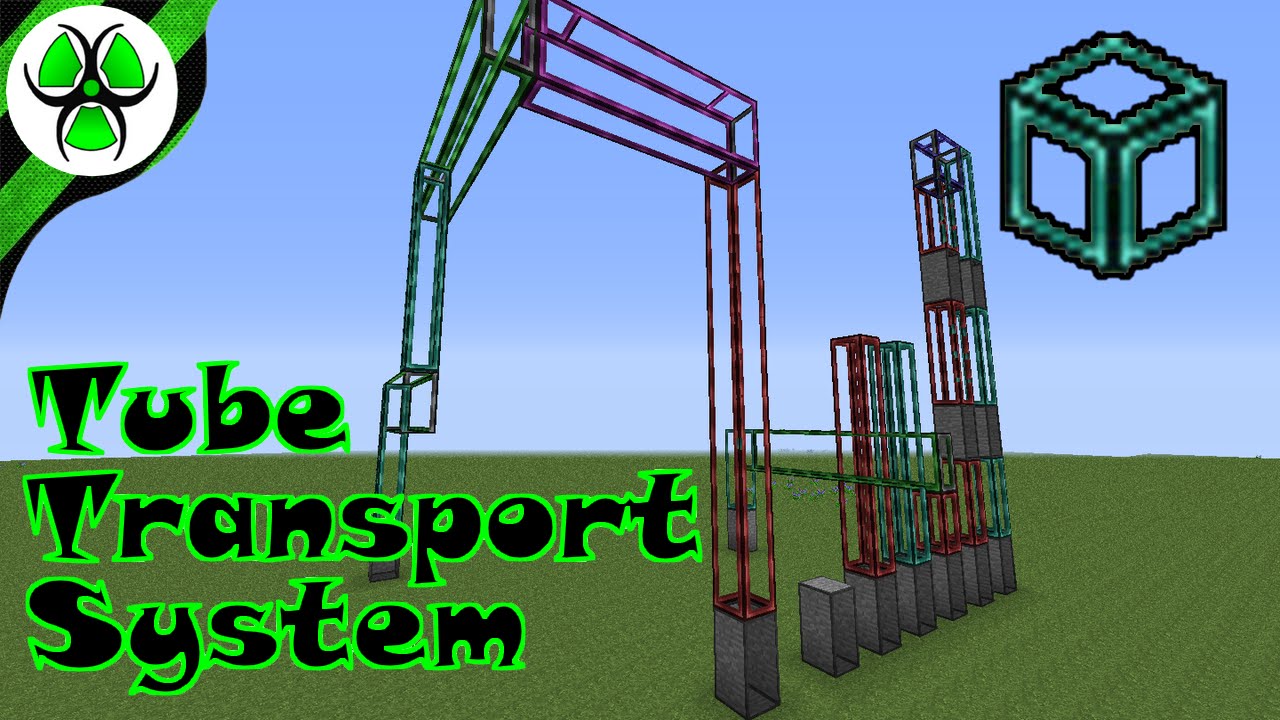 Tube Transport System - Présentation de mods : Minecraft " Comme dans ...