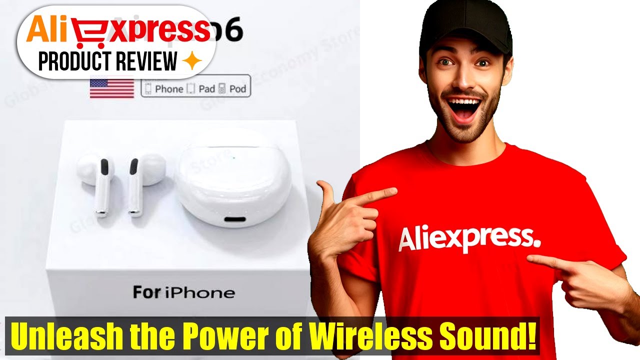 UNBELIEVABLE! NEW Original Air Pro 6 TWS Wireless Headphones Review ...