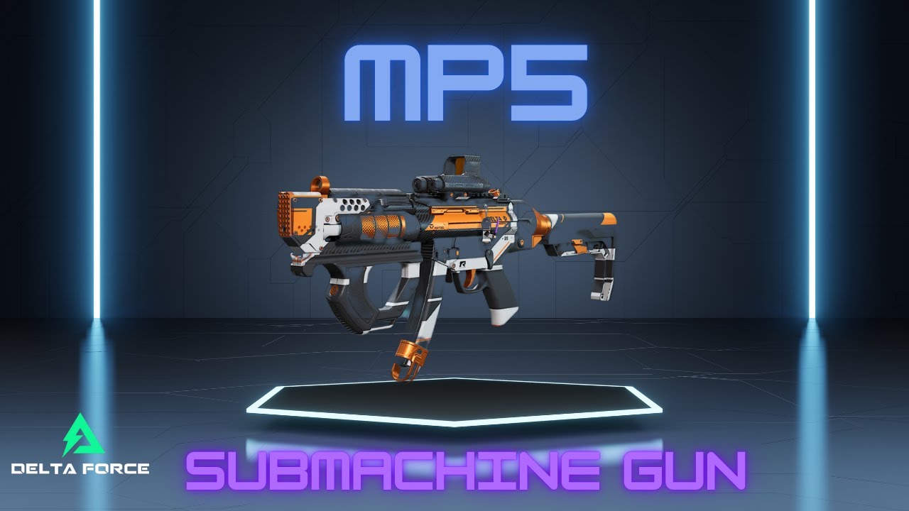 Delta Force Gun Spotlight - MP5 Submachine Gun ( Baby Shark Build ...
