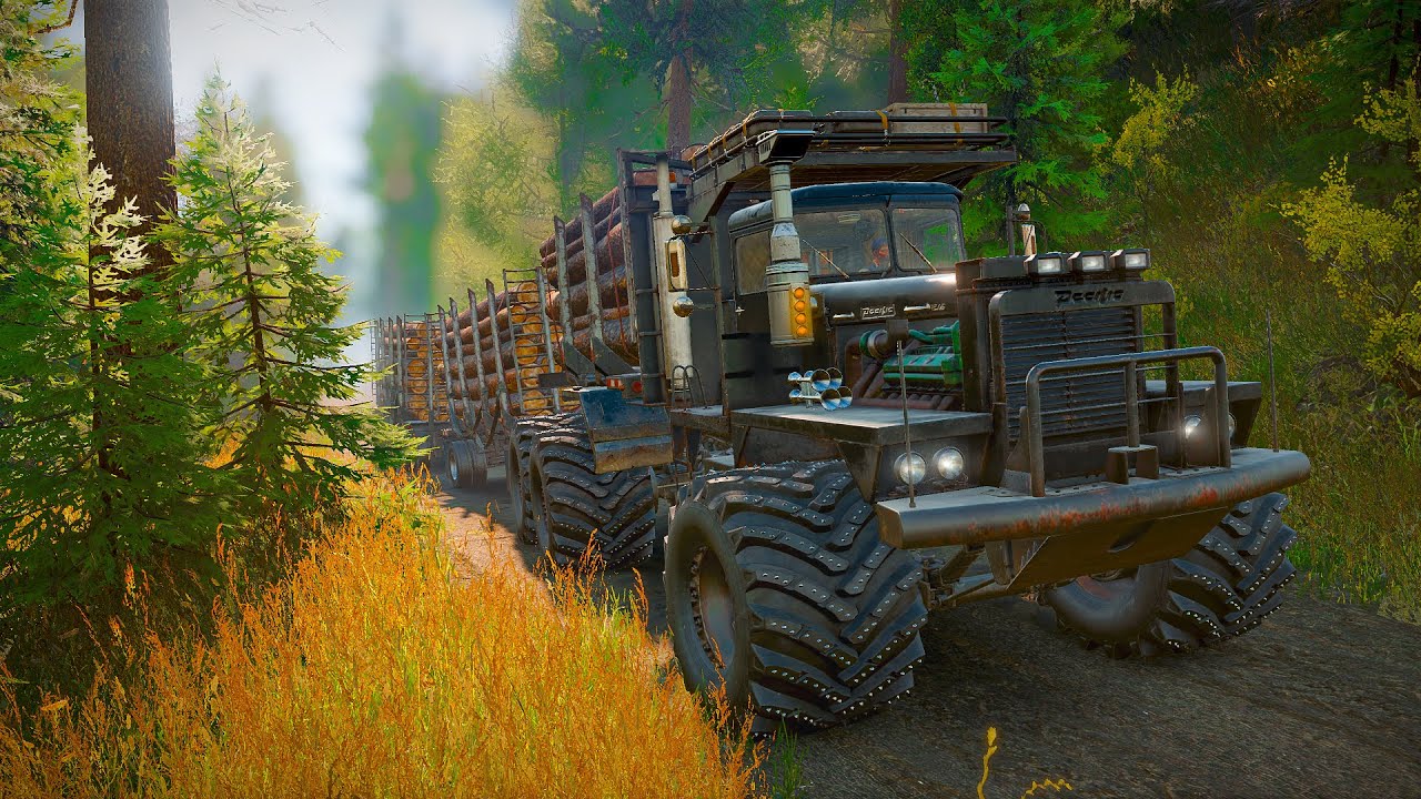 OFFROAD LOGGING WITH PACIFIC P16 || Snowrunner - YouTube