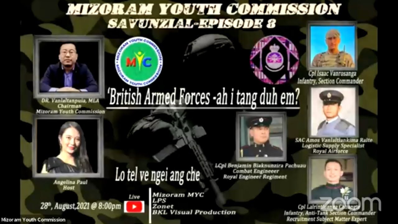 Mizo British Army & Air Force (Live) - YouTube