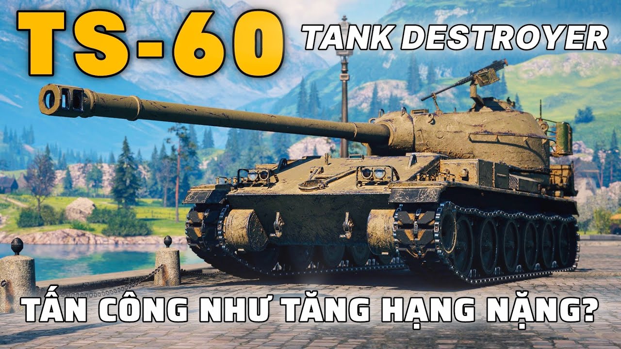 TS-60: Pháo chống tăng tấn công mới của Mỹ | World of Tanks - YouTube