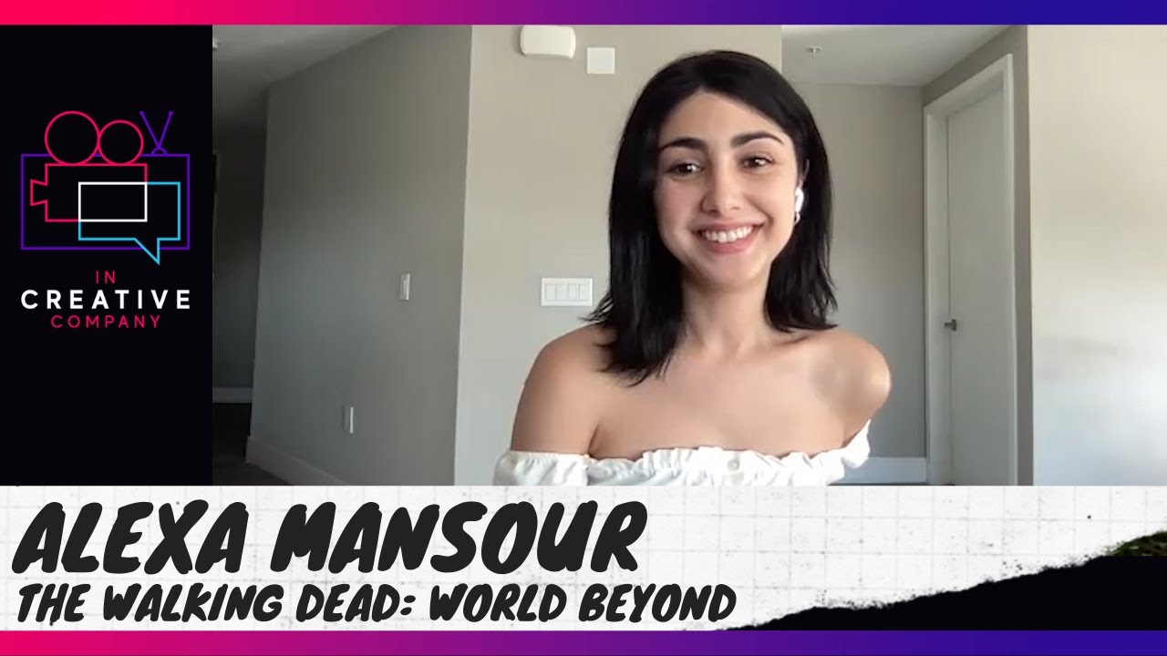 The Walking Dead: World Beyond with Alexa Mansour - YouTube