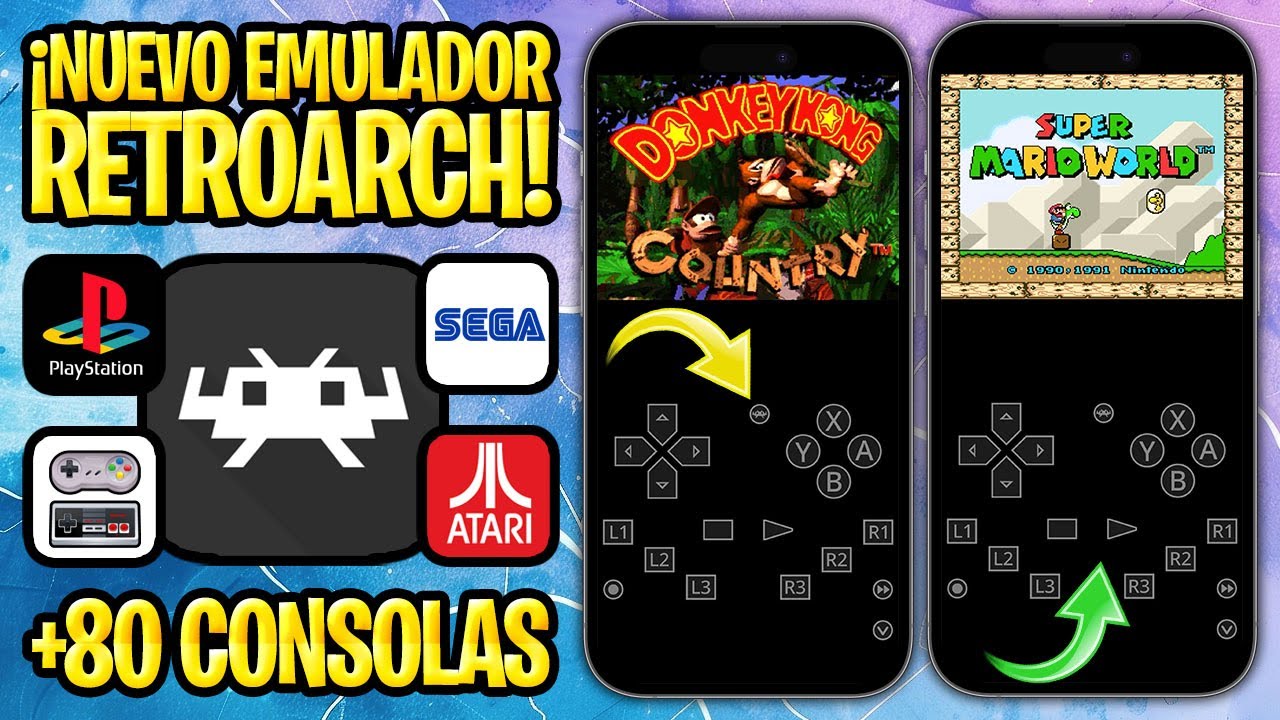 TUTORIAL SIN JAILBREAK CÓMO INSTALAR EL EMULADOR RETROARCH Y CARGAR JUEGOS (SIN COMPUTADOR ...