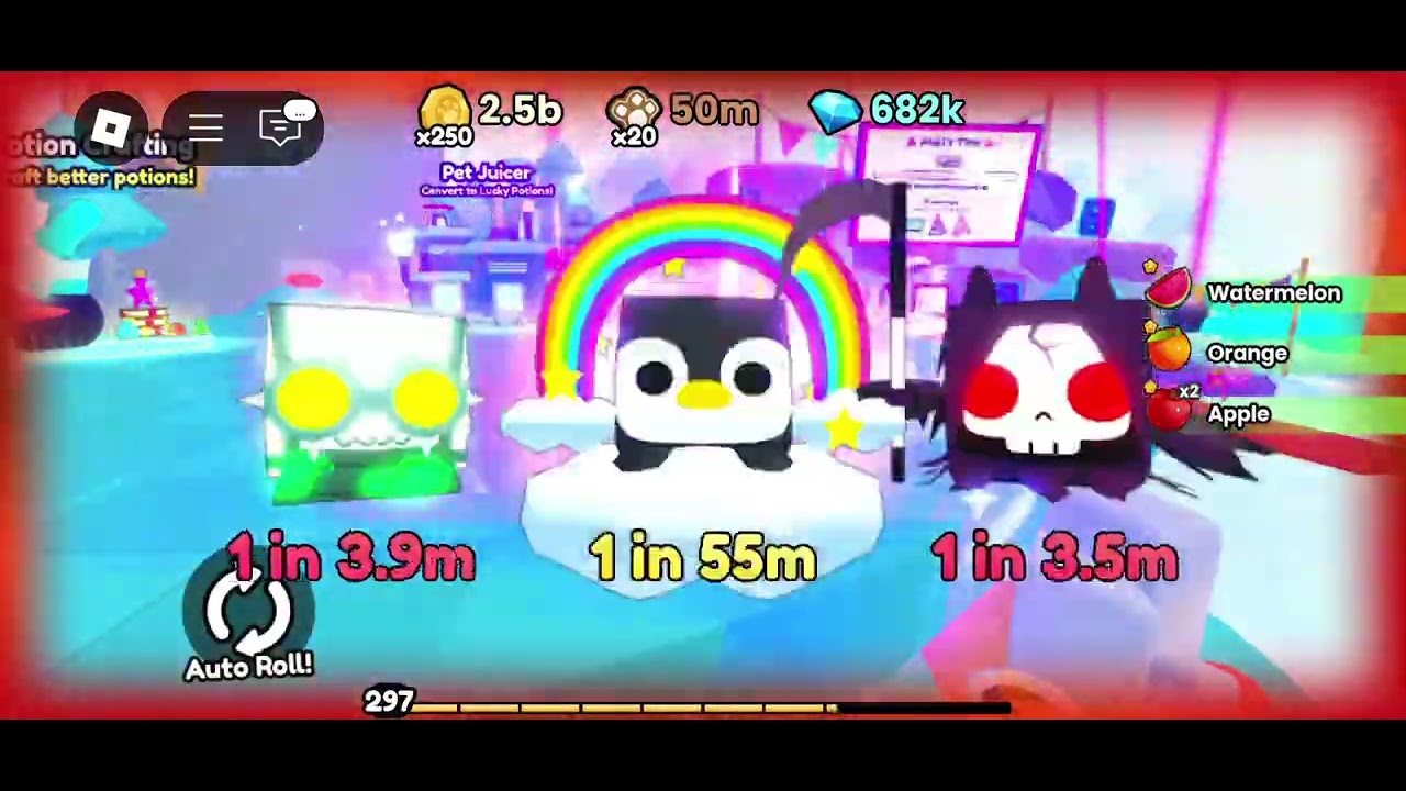 Using 10 TIER 4 INSTANT LUCK POTIONS🤩 - YouTube