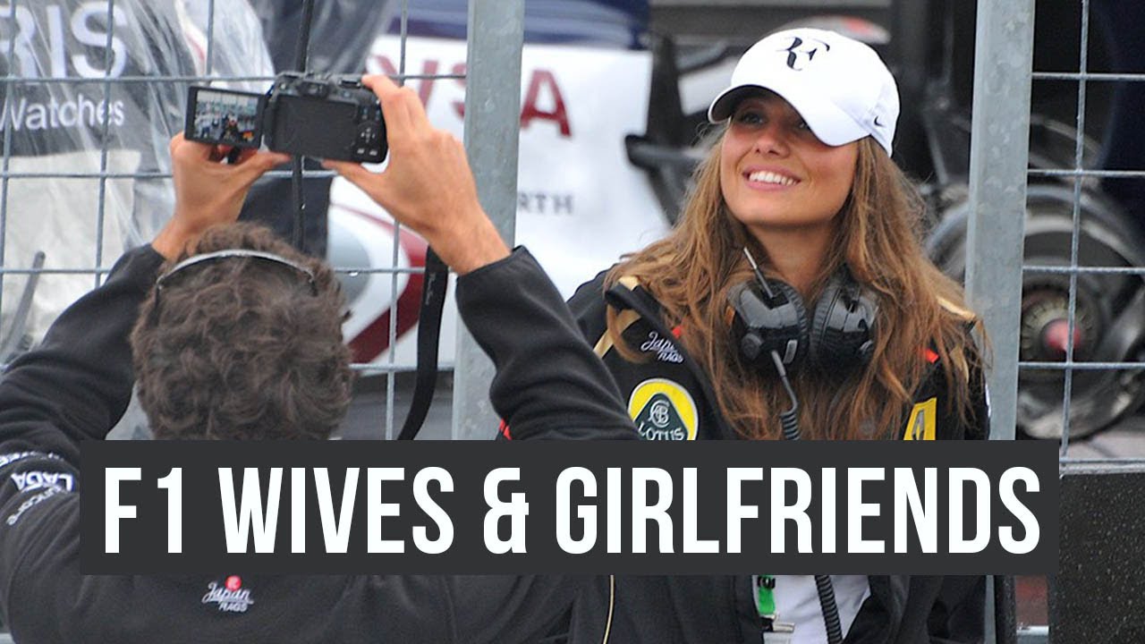 F1 Race Drivers Wives and Wags - YouTube