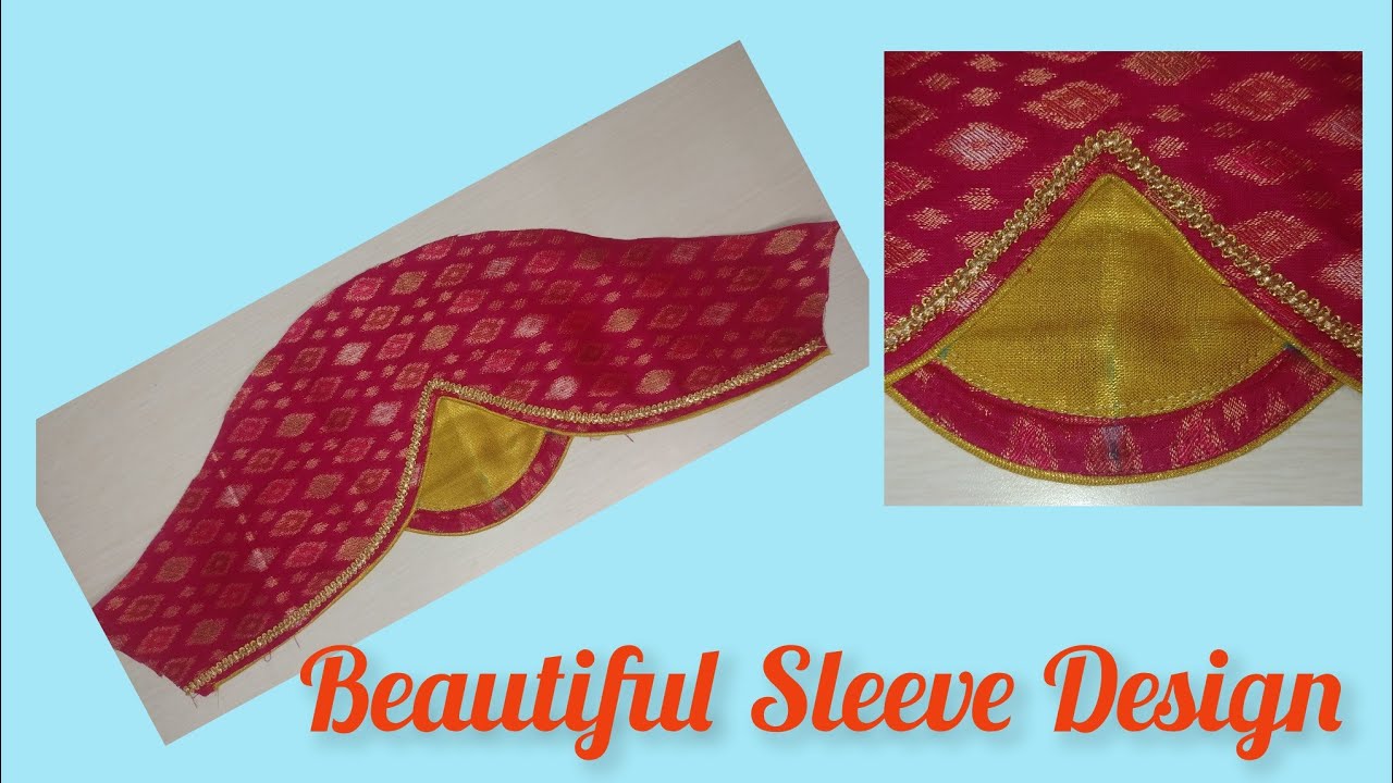 #Model Sleeve Design Cutting and Stitching #latest Sleeve Design # ...