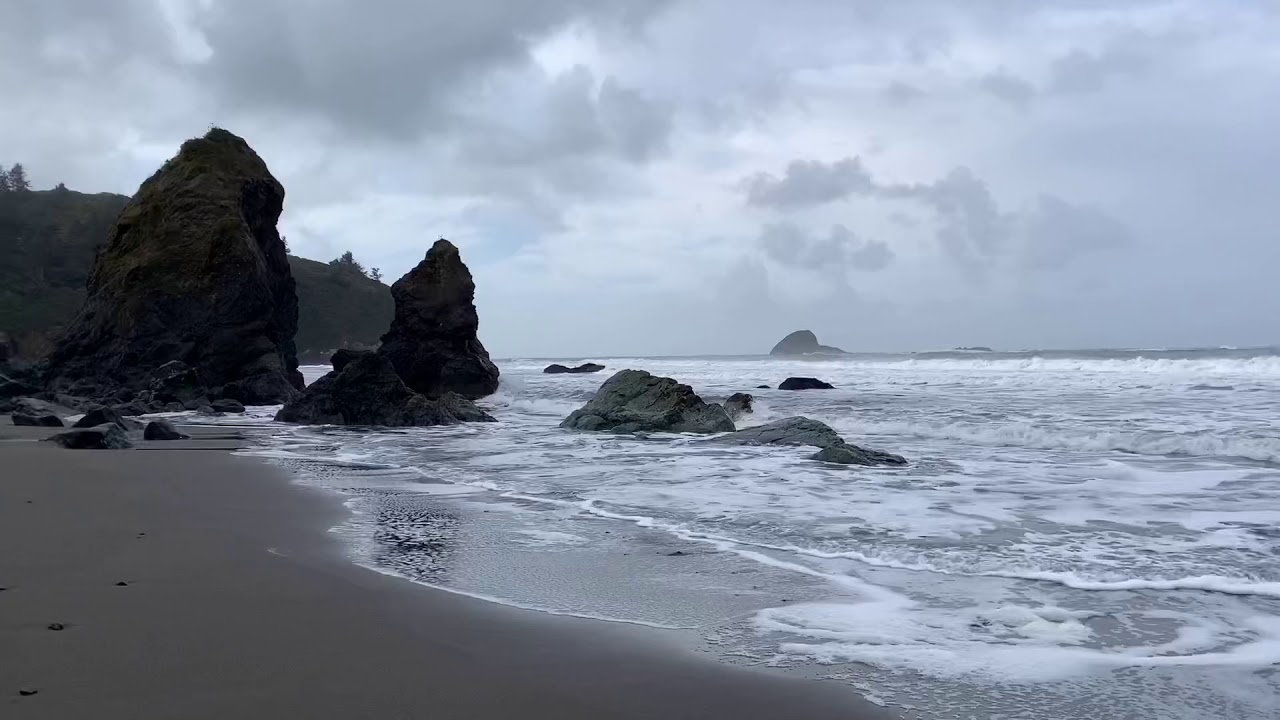 Walking Trinidad, California. Trinidad State Beach 01/05/2020 - YouTube