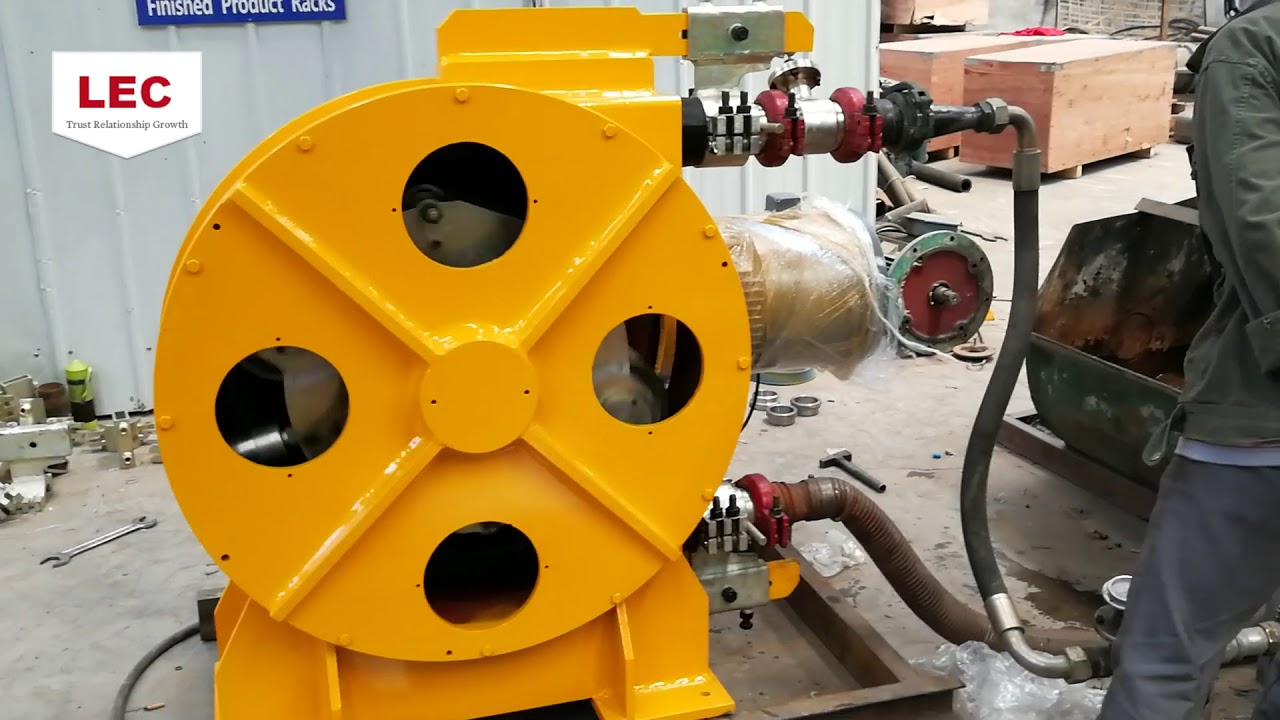 Lead new high quality industrial hose pump liquid transfer peristaltic ...