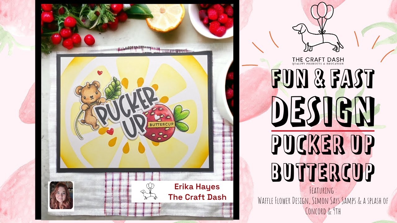 Pucker Up Butter Cup Fast and Fun Designs - YouTube