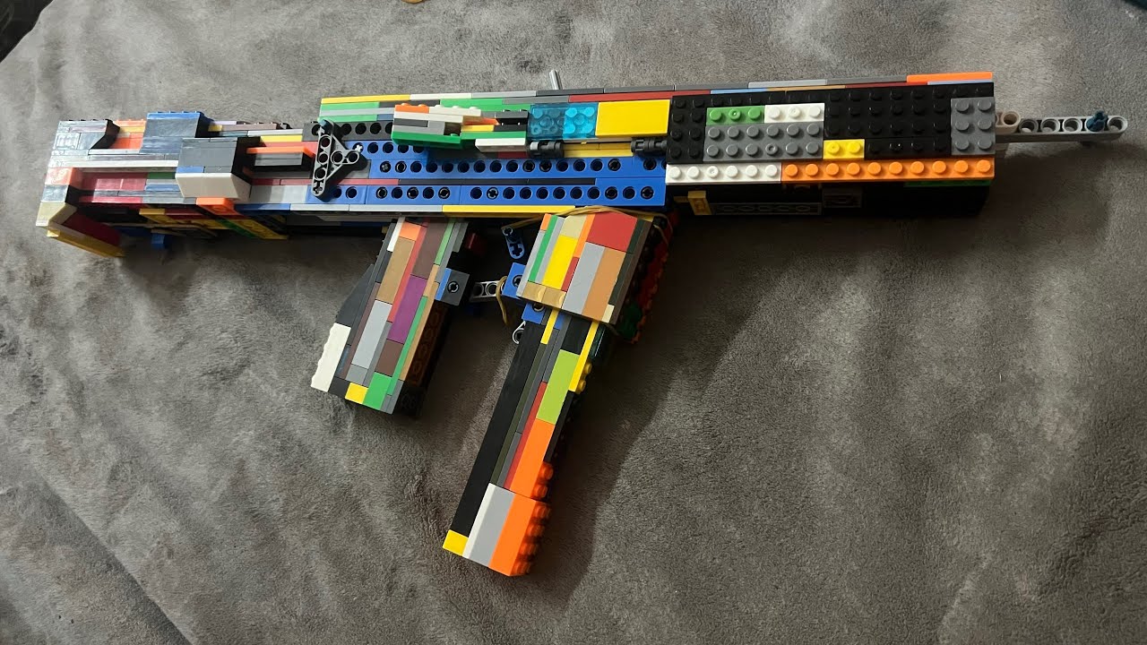 Arp9 lego full auto | blowback rubber band | ThịnhGHT456 - YouTube