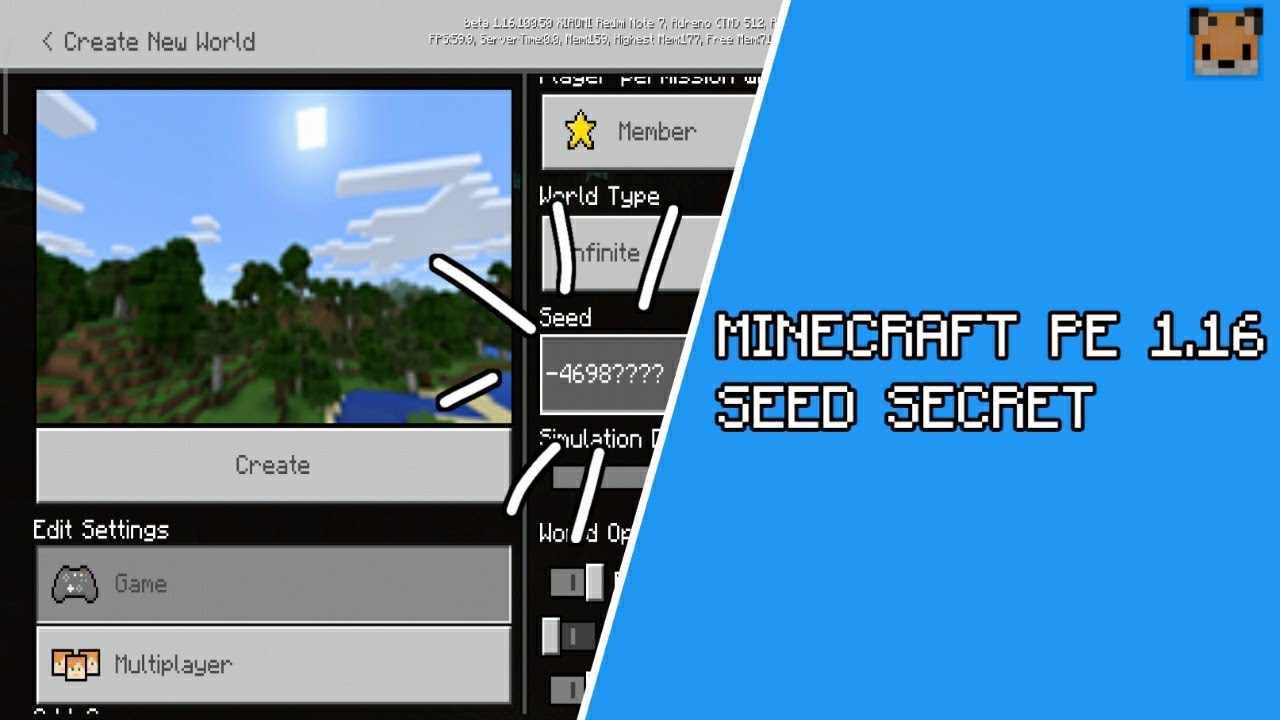 Minecraft pe 1.16 seed secret ??? - Mcpe 1.16 seed secret many villages ...