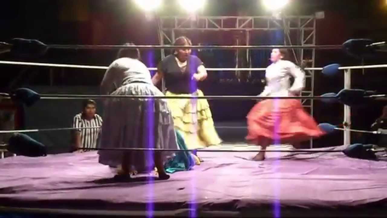 Bolivia - Wrestling Women - Cholitas, La Paz - YouTube
