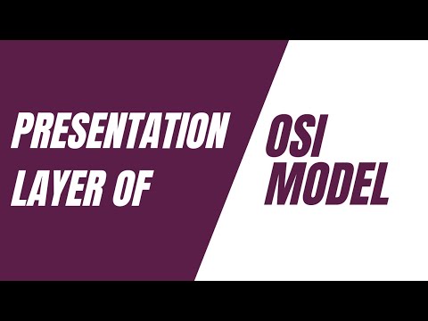 Presentation Layer of OSI Model || computer science - YouTube
