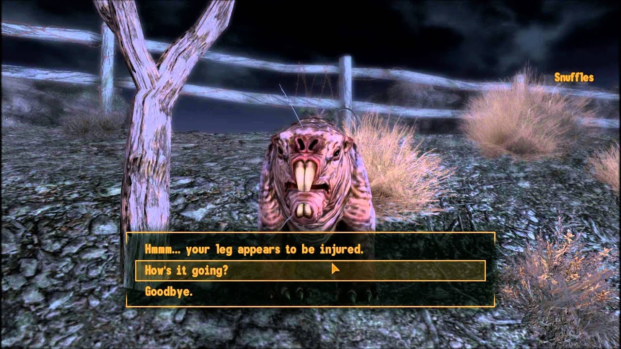 Fallout New Vegas Sloan part 2 of 4 Interesting - YouTube