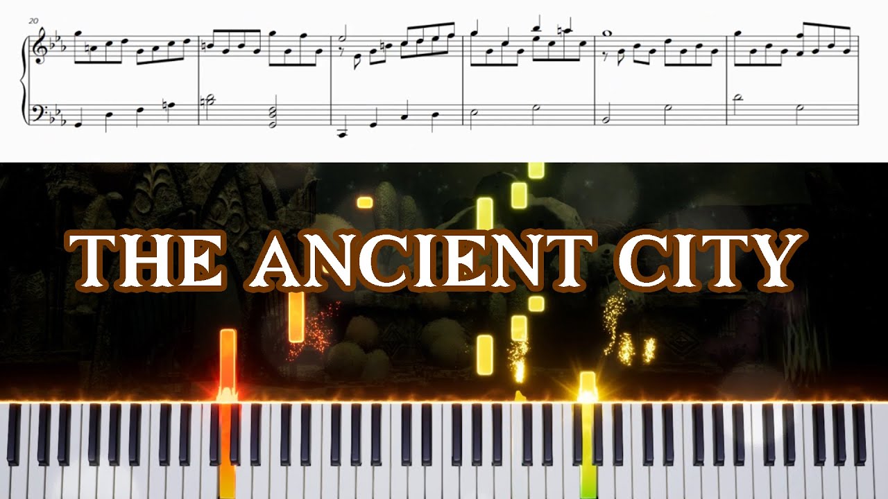 Final Fantasy XIV - The Ancient City (Arr. by Keiko) 🎹 - YouTube