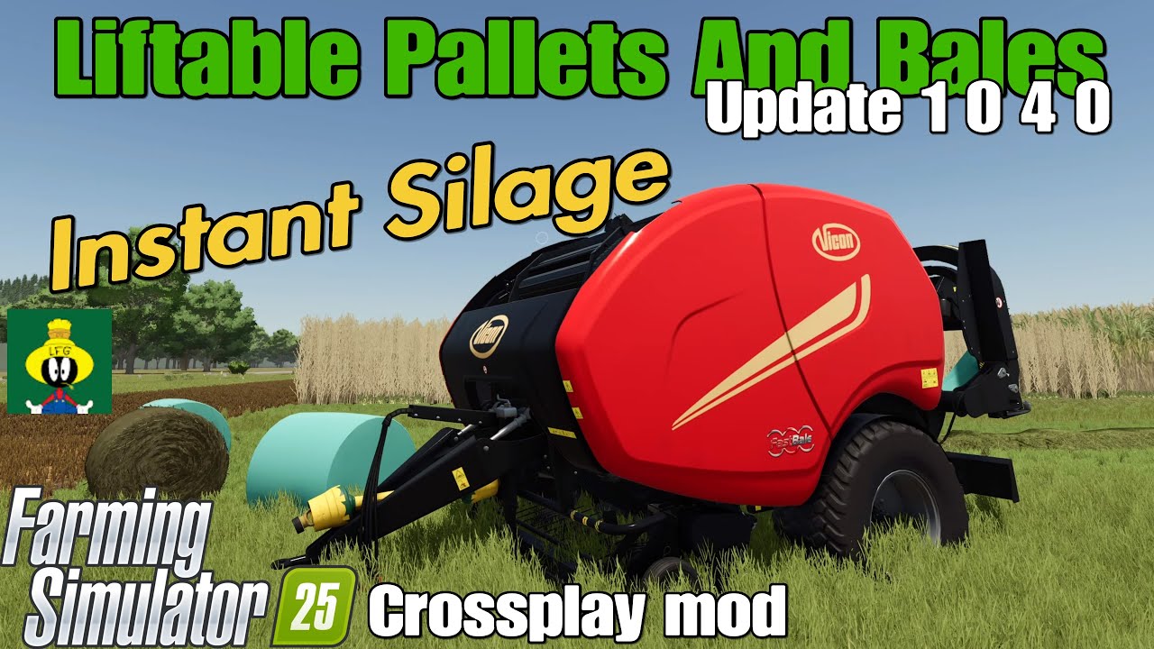 Liftable Pallets And Bales / UPDATE Aug 1/25 - YouTube