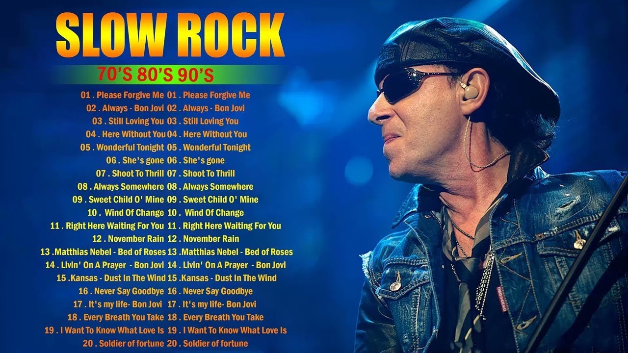 80s Greatest Hits - Best Slow Rock Songs Of 1980s - Slow Rock Ballads ...