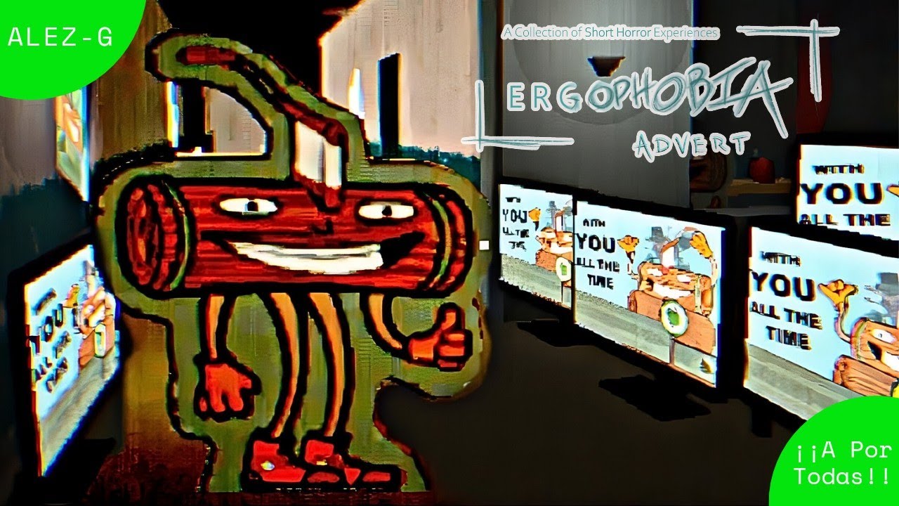 LE TENGO MIEDO A ESTE TRABAJO 😰- ERGOPHOBIA: Advert (Gameplay) (Terror ...