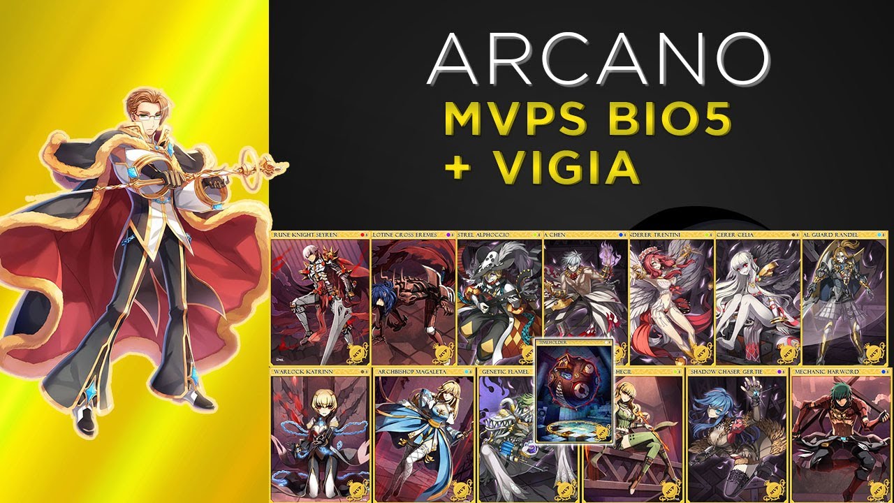 Arcano vs Mvps BIO5 - Bônus Vigia solo - Ragnarok Online[BRO-THOR ...
