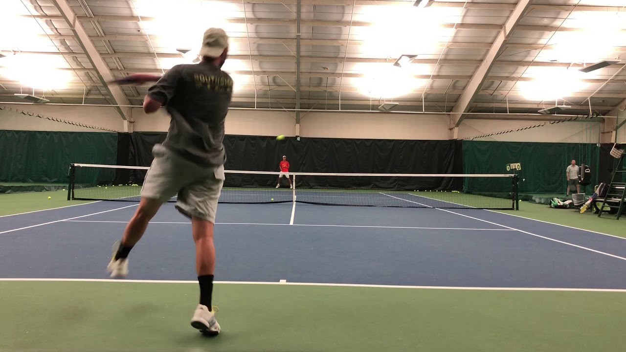 Two 10pt Tiebreaks - USTA Tennis 4.5 vs 5.5 - YouTube
