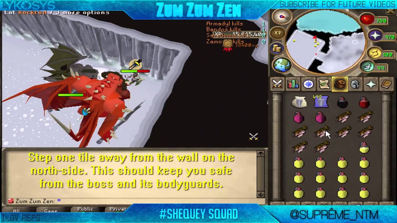 [Elkoy RSPS]K'ril Tsutsaroth guide! (Zammy GWD boss] - YouTube