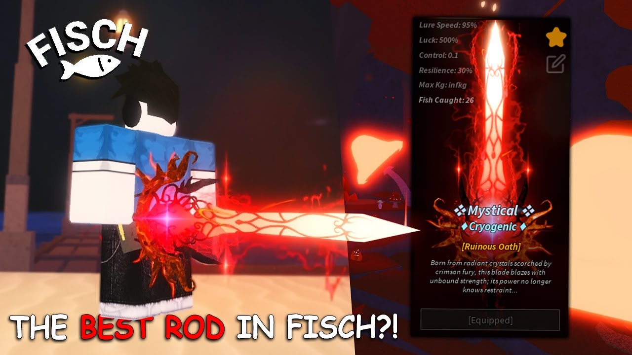 New Ruinous Oath Rod It's The BEST ROD in Roblox FISCH!? - YouTube