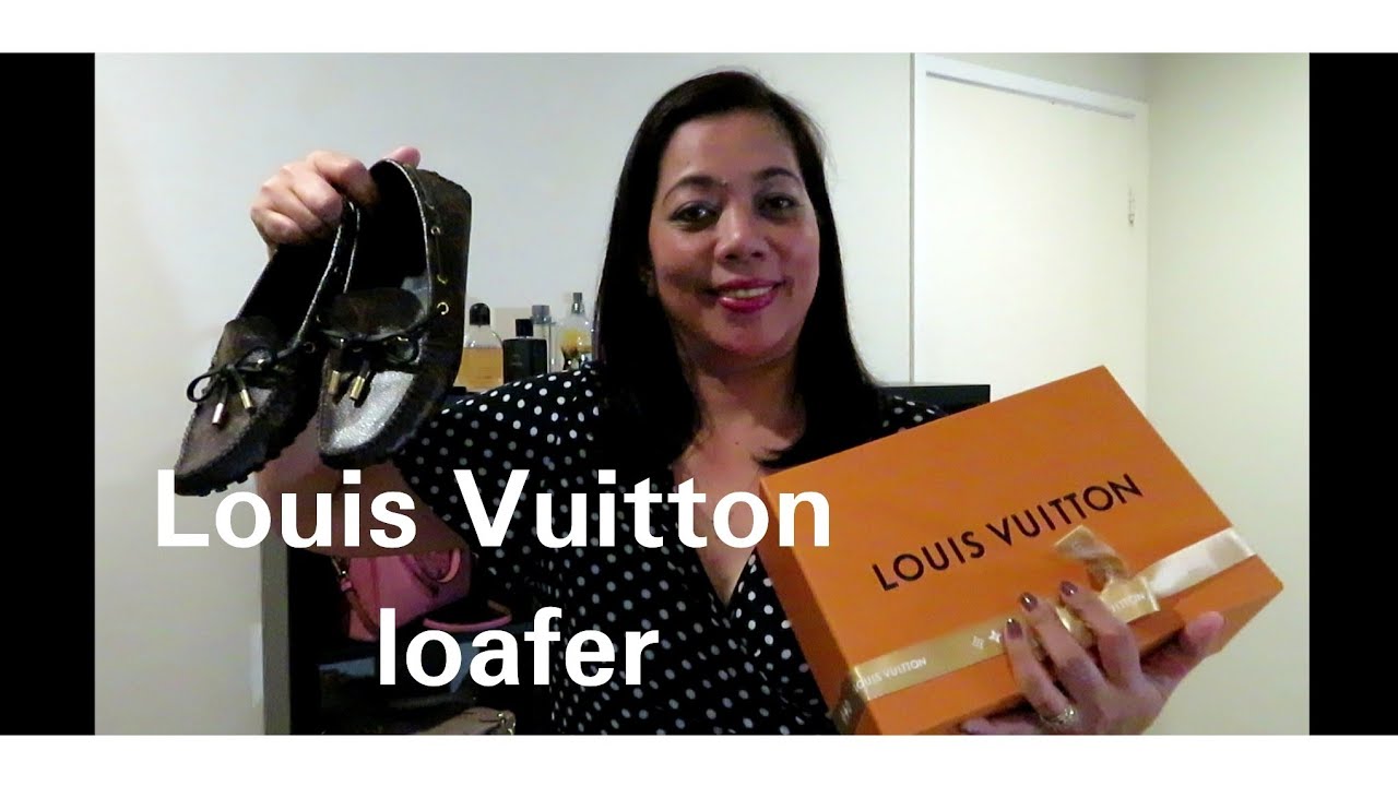 Louis Vuitton Gloria Loafer - YouTube