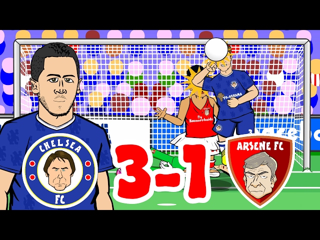 Chelsea Vs Arsenal Cartoons