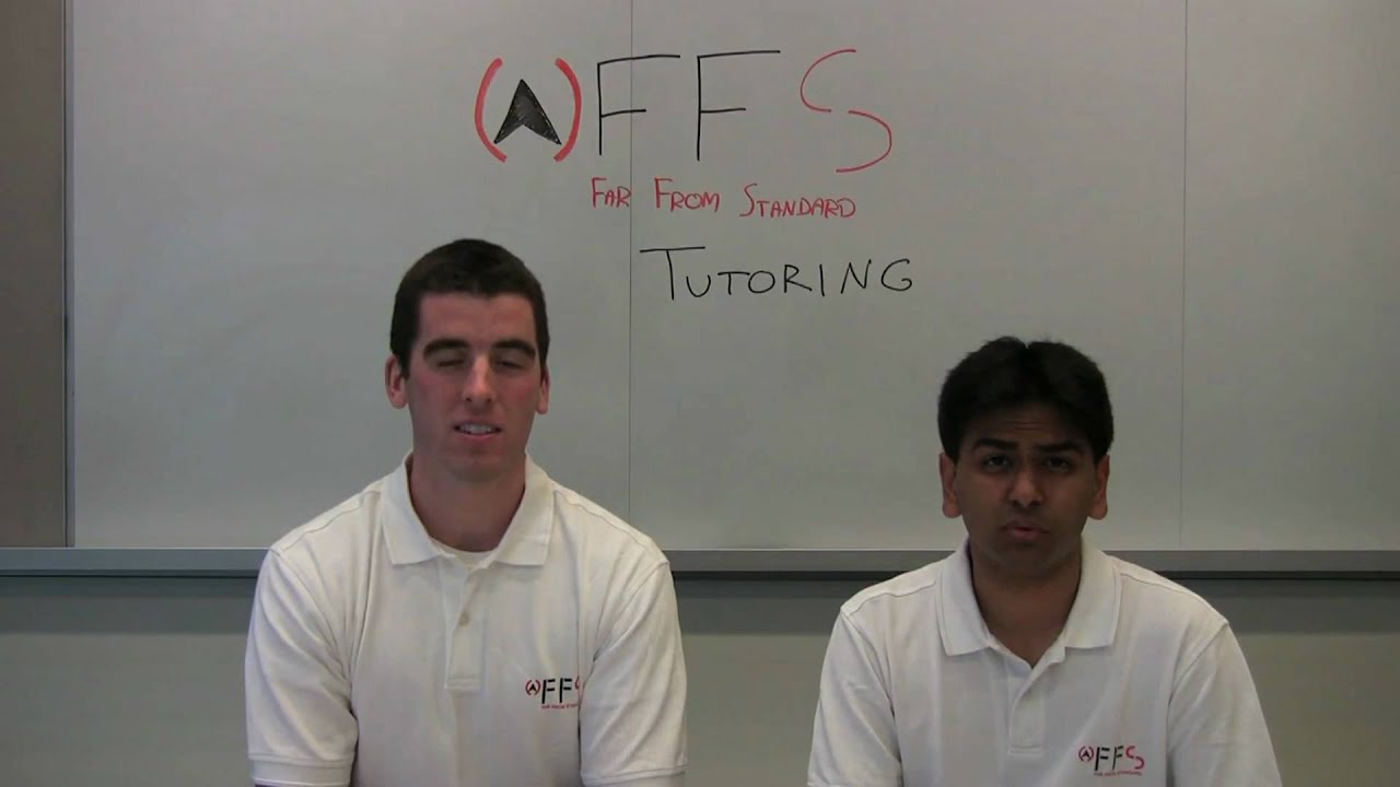 FFS Tutoring has AMAZING videos! - YouTube