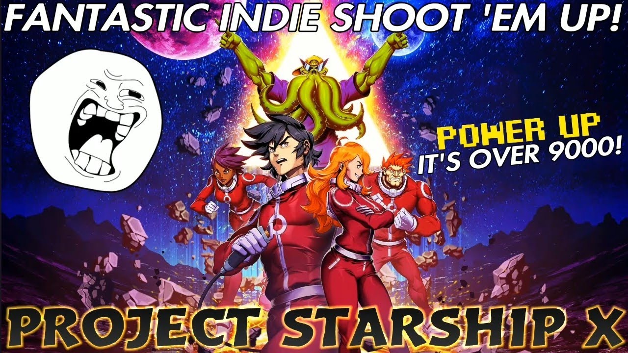 PROJECT STARSHIP X - Fantastic Indie Shoot 'Em Up! - It's Over 9000 ...