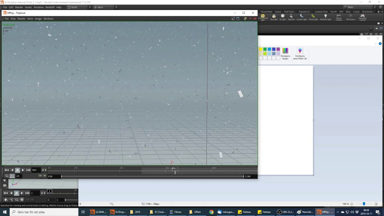 Houdini Tutorial Pop sim with swirly air resistance - YouTube