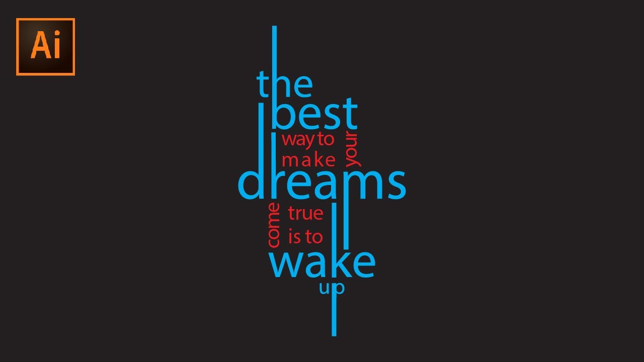 How to use Type Tool in Adobe Illustrator cc | Typography Design - YouTube