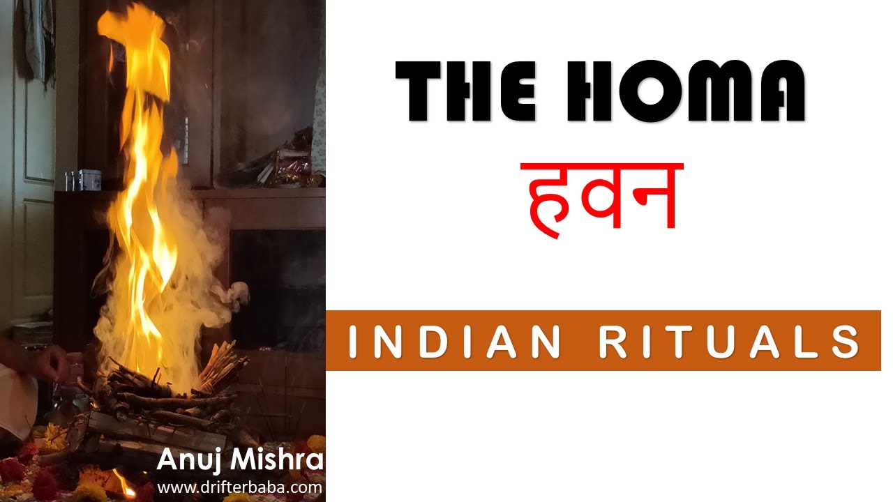 The Homa ( हवन ) An Indian Rituals - YouTube