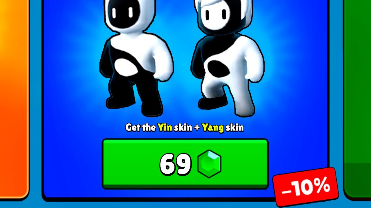 CURSED YIN YANG SKINS!!!😎 - Stumble Guys - YouTube